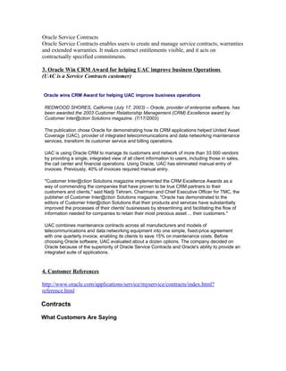 Service Contracts Information PDF