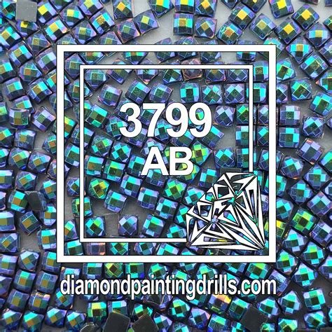 Dmc 3799 Pewter Gray Very Dark Square Ab