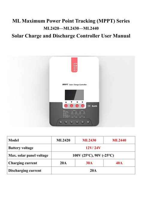 pdf ml maximum power point tracking mppt seriesømløs no media productattach s r srml series