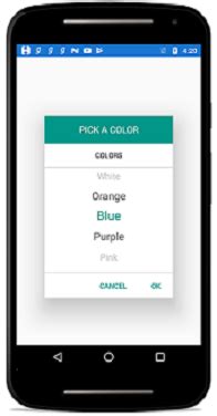 Getting Started Of Syncfusion Picker Control For Xamarin Android