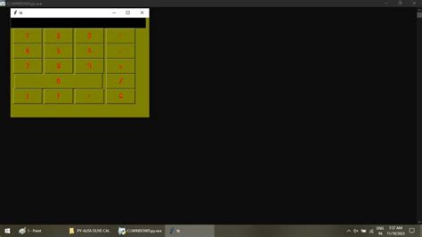 Python Program To Basic New Tkinter Py Alfa Olive Cal Using The Python