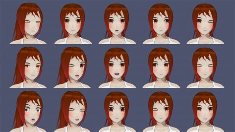 Marta Humanoid Character Game Readyvrchatvtuber