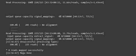 Signals Mapping Results In No Alignments Issue Nanoporetech Megalodon GitHub