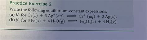 Solved Practice Exercise 2write The Following