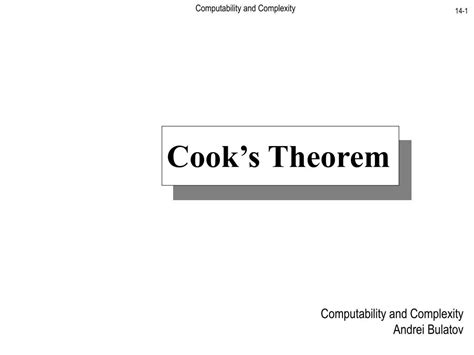 Ppt Computability And Complexity Powerpoint Presentation Free Download Id3900729