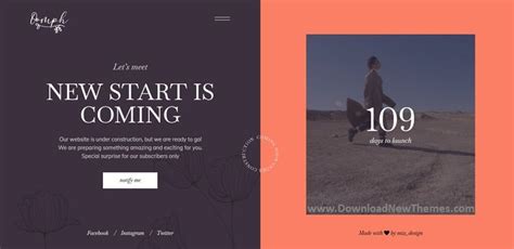 Stylish Coming Soon And Landing Page Template Landing Page Page Template Templates