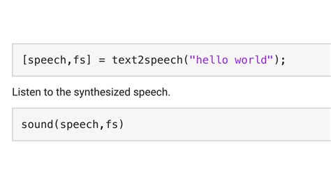 Ai For Audio And Speech Matlab And Simulink
