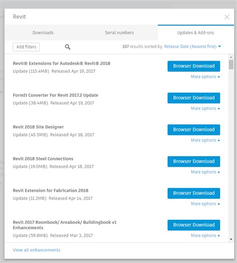 Revit 2018 Extensions Available Revit News