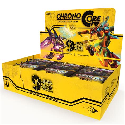 Chrono Core Tcg War Of The Nine Realms Booster Display Box Preorder
