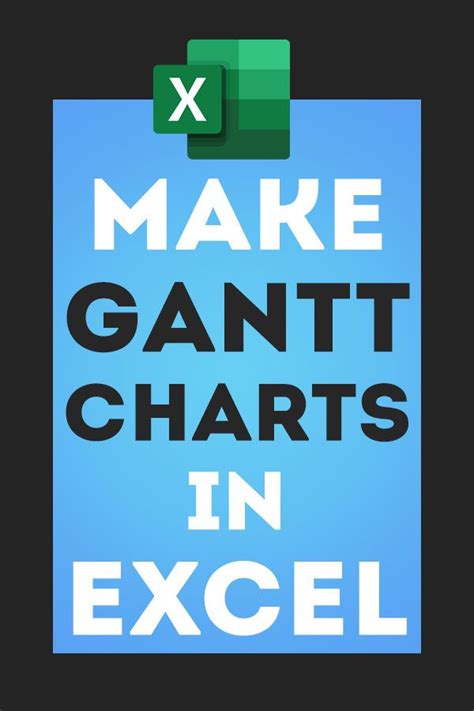 Excel Charts Make Gantt Chart In Workbook Excel Tutorials Excel