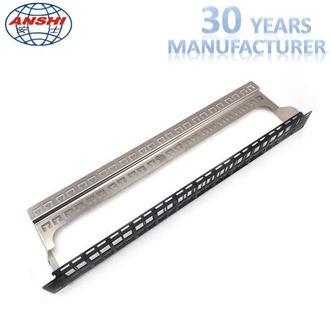 Shielded Stp Rack Mount Patch Panel Port Inch With Cable Management