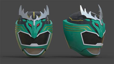 Power Ranger Wild Force Deer Helmet 3d Model 3d Printable Cgtrader