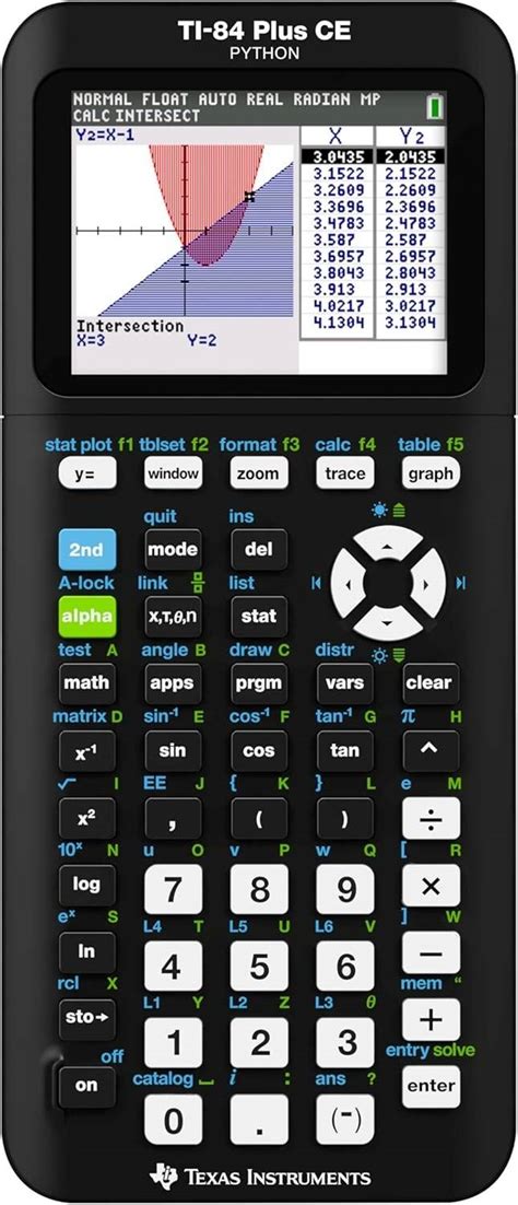 texas instruments ti 84 plus ce python graphing calculator 3 0 mb rom