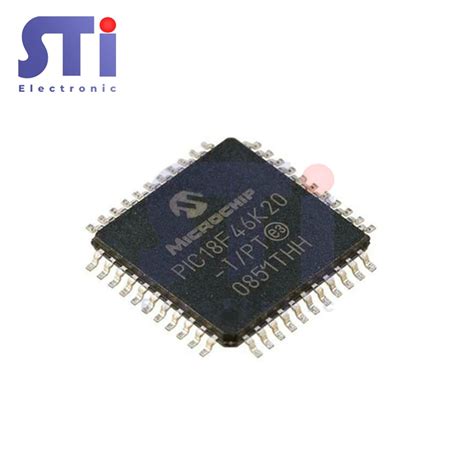 Pic18f46k20 Tqfp44 Sti Electronic