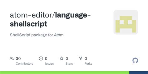 github atom editor language shellscript shellscript package for atom