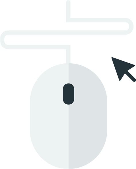 Ilustração De Mouse E Cursor Em Estilo Minimalista 13927749 Png