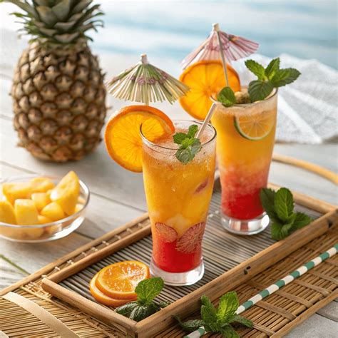Tropical Punch Mocktail 5 Easy Non Alcoholic Recipes