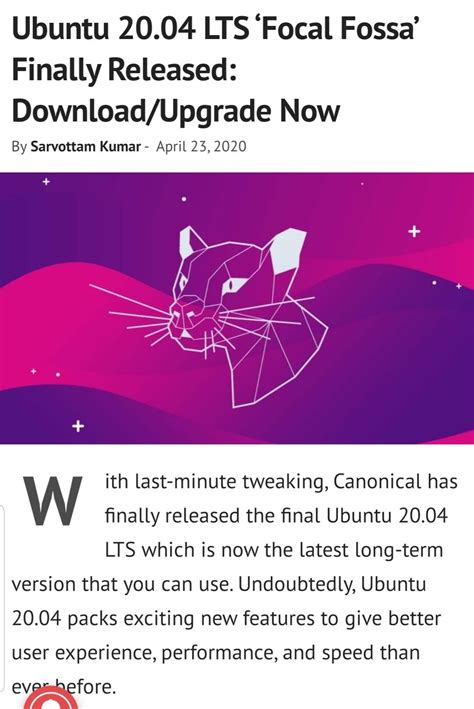 Sreerag Mohan On Linkedin Ubuntu Focalfossa Ubuntu Opensource