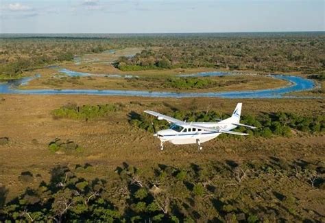 Survol En Avion Du Delta De Lokavango Safari Afrique By World