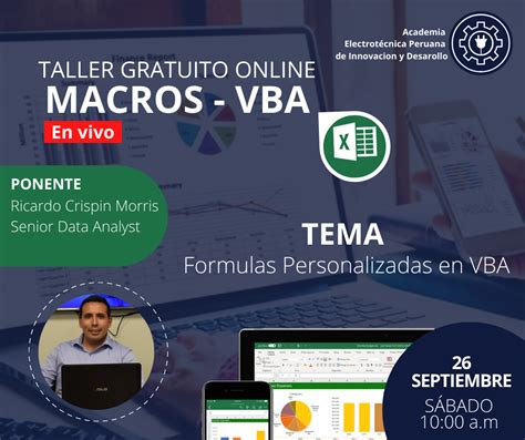 📌 macros vba tema formulas personalizadas en vba 📆 fecha sábado 26