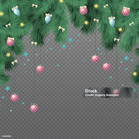 새해 크리스마스 배경 축제 전나무 나무 광고를위한 배경이없는 웹 템플릿 엽서 벡터 12월에 대한 스톡 벡터 아트 및 기타 이미지 12월 가문비나무 겨울 Istock