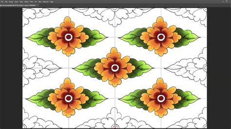 Seamless Pattern ව්‍යාප්ත මෝස්තර Jayantha Arts Youtube