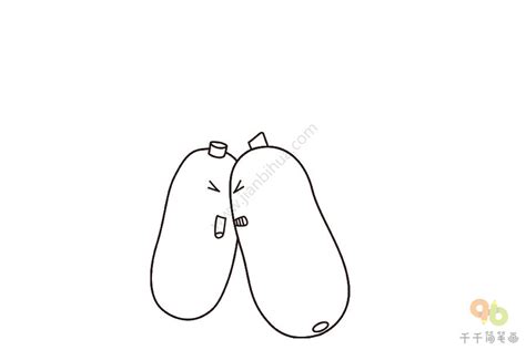 冬瓜简笔画 蔬菜简笔画