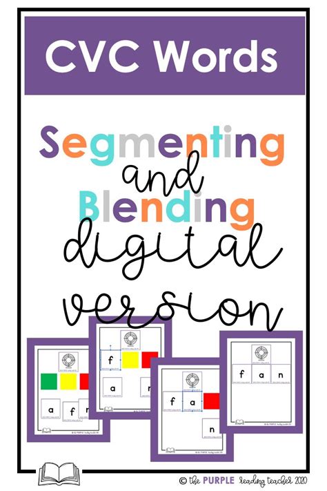 CVC Words Segmenting And Blending Distance Learning Cvc Words