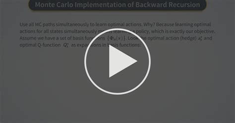 Optimal Hedge With Monte Carlo Rlearnmath