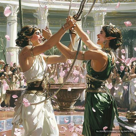 Ai创作图罗马风情画 古罗马祭拜 宙斯为雅典娜加冕 古罗马女神 雅典娜波塞冬之争 古希腊传统文化 罗马亲情女神 歌剧阿依达 雅典娜与波塞冬 雅典古风时代 古罗马人物艺术 意大利写实油画漫画 古