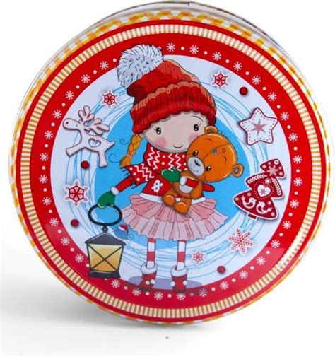 Печенье сдобное в жестяной банке Regnum Новогднее яблоко корица 150г купить на Ozon по низкой