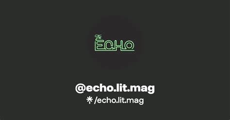 Echo Lit Mag Linktree