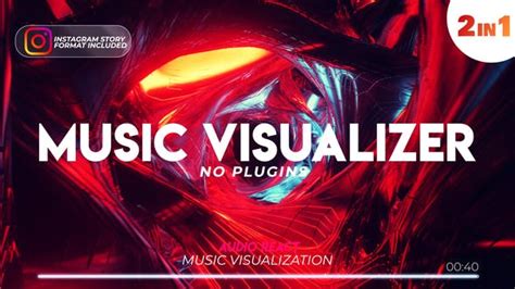 Music Visualizer Tunnel With Audio Spectrum Intro Download