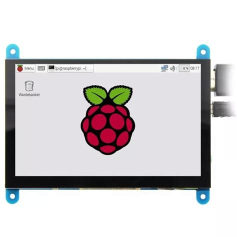 중국 저가형 5인치 라즈베리 파이 디스플레이 lcd 800x480 용량성 터치 스크린 견적 gns 구성품