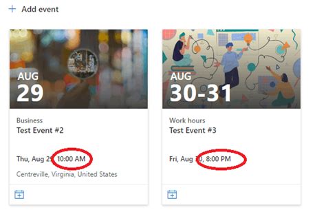 sharepoint online events web part removing time from the filmstrip
