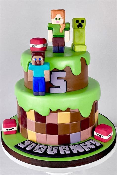 Minecraft Cake Ideas Easy