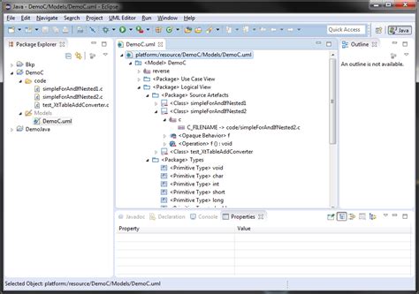 Eclipse Uml Generators New And Noteworthy 0 9 0 Eclipsepedia