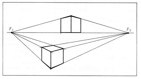 Как нарисовать куб в перспективе карандашом поэтапно для начинающих