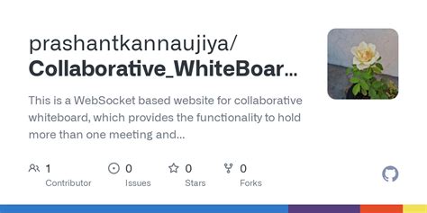 GitHub Prashantkannaujiya Collaborative WhiteBoard Typescript