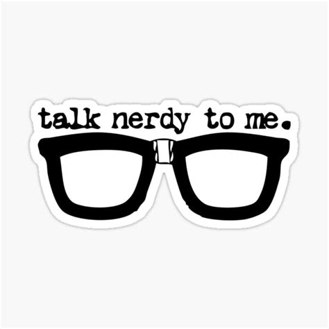 Nerd Stickers Redbubble