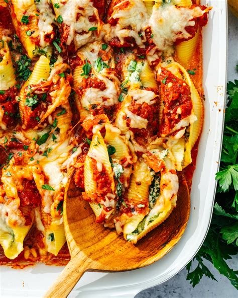 Easy Stuffed Shells A Couple Cooks