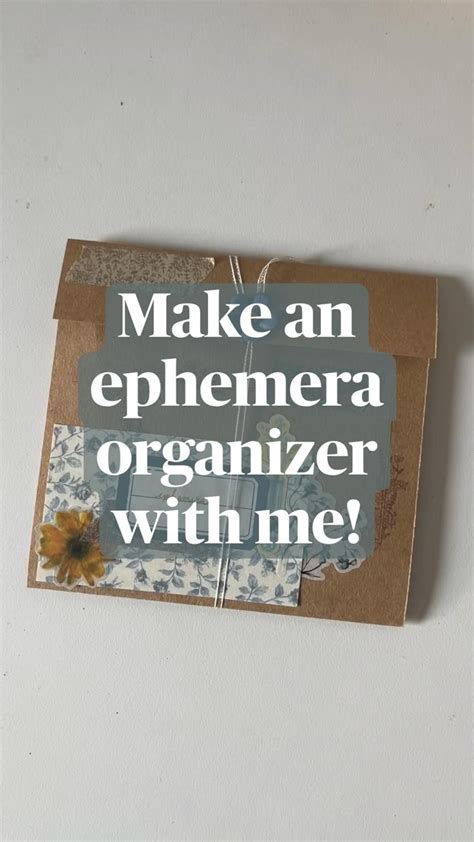 Creating An Organizing Folder Junk Journal Diy Journal Books Paper Crafts