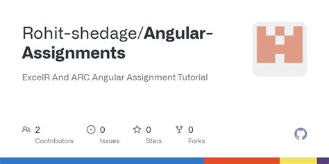 Github Rohit Shedageangular Assignments Excelr And Arc Angular
