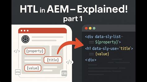 Aem Htl Sightly Made Simple Build Powerful Components Youtube