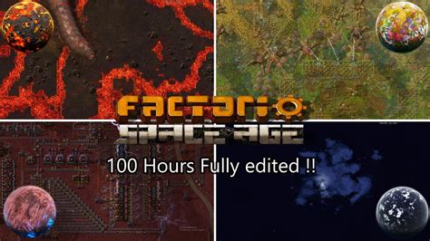 I Played 100 Hours Of Space Age Dlc Factorio Youtube
