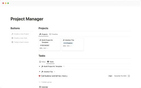 Free Notion Templates First Blocks
