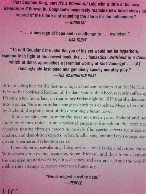 Tracys Treasures Book Review Girlfriend In A Coma