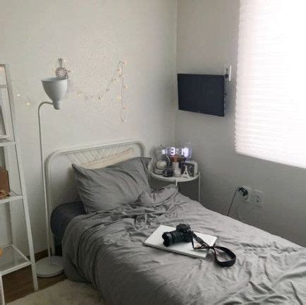 Minimalist Grey Minimalist Aesthetic Bedroom Decor BESTHOMISH