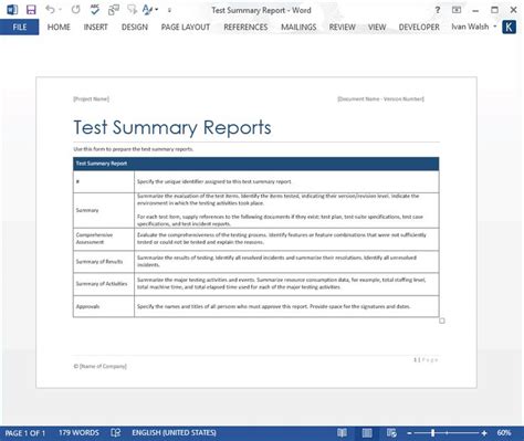 Mock Recall Template
