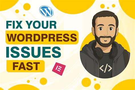 Fix Critical Wordpress Website Error Or Elementor Issues Form